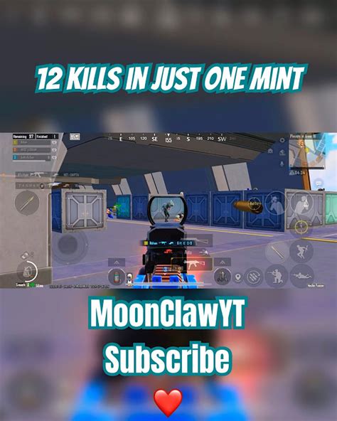 12 Kills In One Minute Bgmi Gameplay Viral Shorts Bgmi Moonclawyt