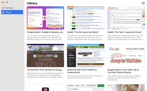 Library Redirect Web