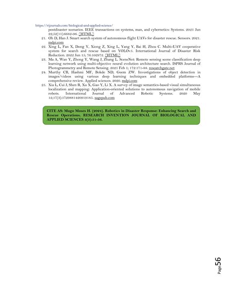 Robotics In Disaster Response Enhancing Search And Rescue Operations Kiuacug Pdf