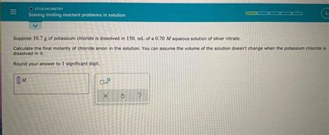 Solved O STOICHIOMETRY Solving Limiting Reactant Problems Chegg