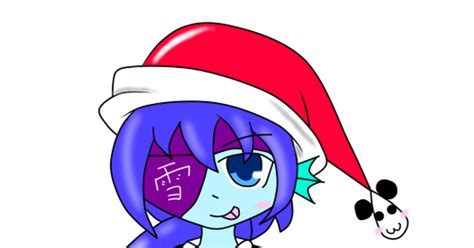 絵師人外化クリスマス集合】 【絵師人外化クリスマス】雪奈、144cm【参加】 水神セツナよく絵柄変わるよのイラスト Pixiv