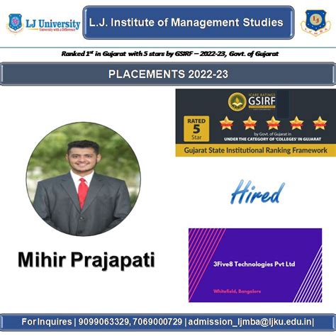 Mihir Prajapati On Linkedin I Am Happy To Share This 🎊🤞
