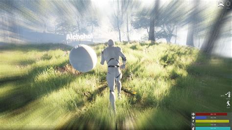 在蓝图创建的 Ue4 Basic Survival Attribute System Replicated 虚幻引擎商城