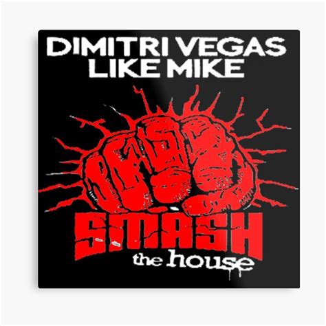 Lámina Metálica Los Mejores Logotipos Dimitri Vegas And Like Mike Son Un