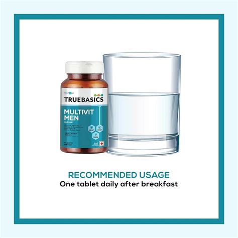 TrueBasics Multivit Men 30 Tablet S Fitnesshub