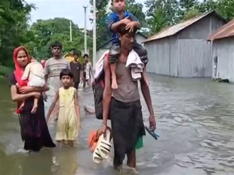 Flood Situation In Assam Gradually Improving 272 Lakh People Still