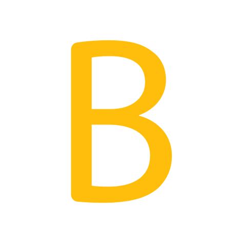 Letter B Generic Flat Icon