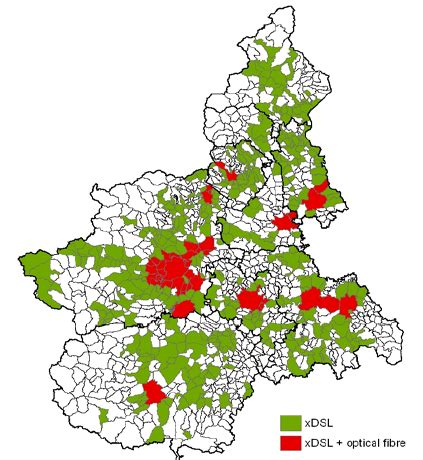 Map Of Broadband Network Coverage Download Scientific Diagram