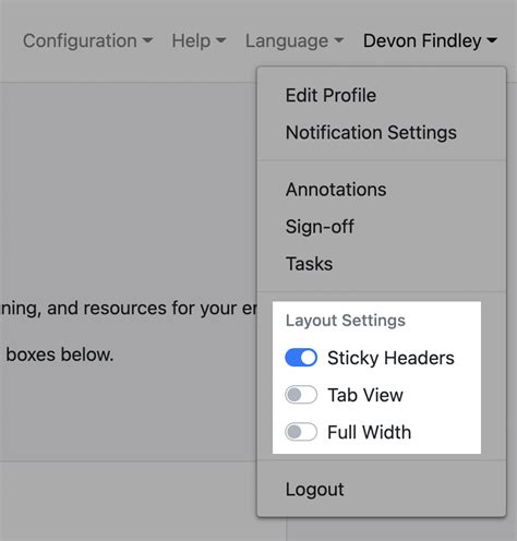 Changing Your Layout Settings Ondexx Help Center