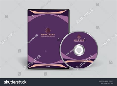 Clean Professional Dvd Cover Template Stock Vector Royalty Free