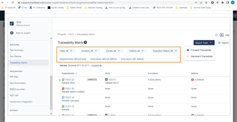 Why Is The Traceability Matrix In Squad Better Than The One In Scale Smartbear Community