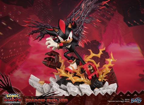 Sonic X Shadow Generations Shadow Evolved Statue First 4 Figures Tokyo Otaku Mode Tom