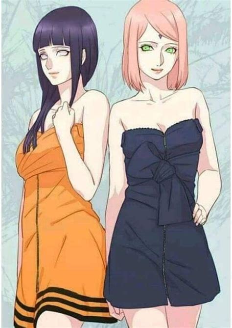Hinata Et Sakura Habiller En Naruto Et Sasuke Hinata Hyuga Sasusaku
