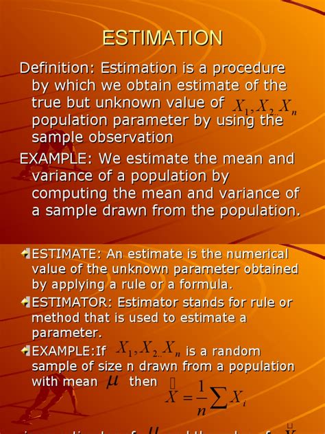 Lecture 11 Pdf Estimator Bias Of An Estimator