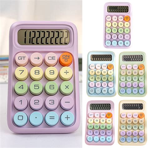 Xssm Desktop Calculator Large Display Big Buttons Battery Powered