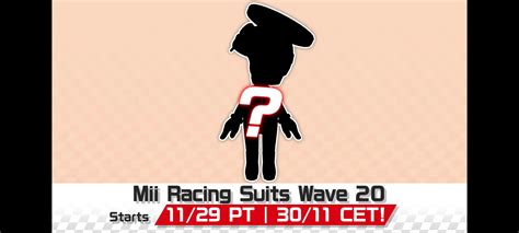 Next Mii Suit Wave R Mariokarttour