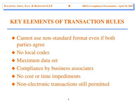 Ppt Implementing The Hipaa Transactions And Code Sets Powerpoint Presentation Id 836795