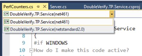 Net Visual Studio Switch Context Based On Runtimeidentifier In