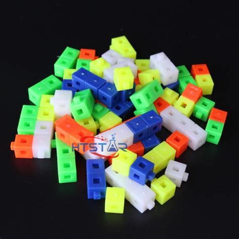 Centimeter Cube Set 50 Pieces Splicable Building Blocks Math Teaching