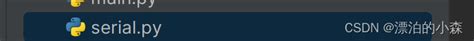 Modulenotfounderror No Module Named ‘serialtools‘modulenotfounderror