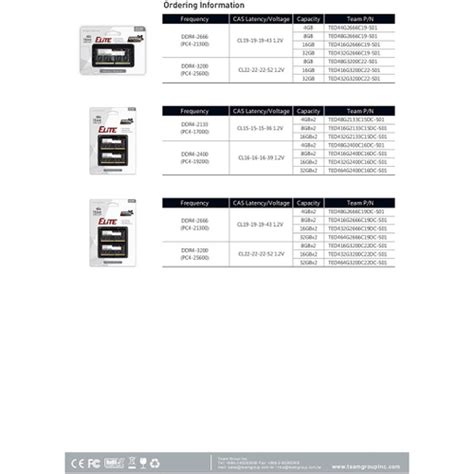 Teamgroup Elite Ddr3l 8gb Single 1600mhz Pc3 12800 Cl11 Unbuffered Non