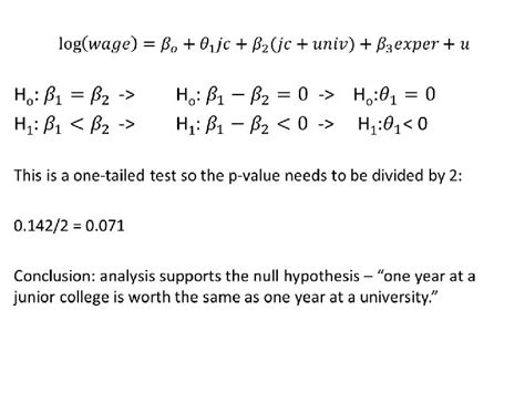Time Series Analysis Chapter 4 Hypothesis Testing Hypothesis