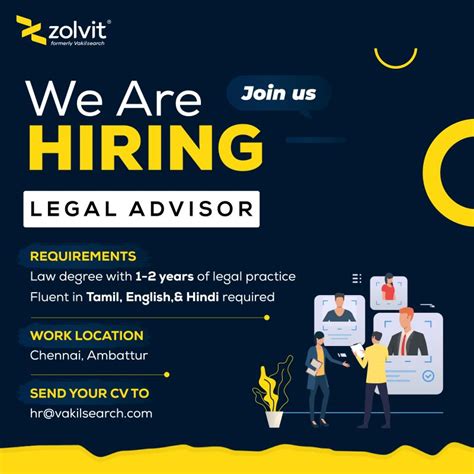 Join The Legal Innovation At Zolvit Vakilsearch