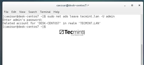 Join Centos 7 Desktop To Samba4 Ad As A Domain Member