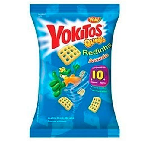 [salgadinho Yokitos 45g Queijo Redinha] Bistek Supermercados Bistek