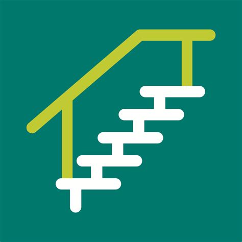Icono De Vector De Escaleras 23300542 Vector En Vecteezy