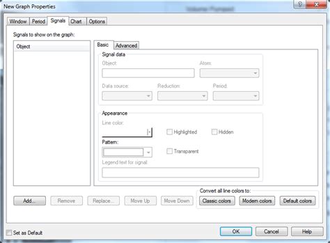 Graph Properties Form