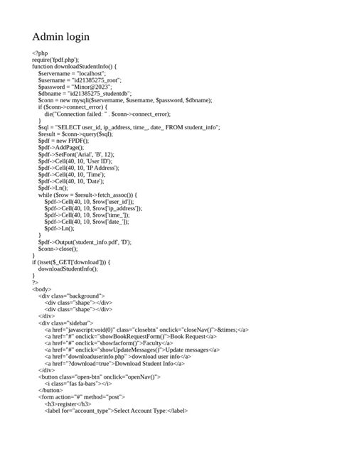 Minor Code Pdf User Computing Data Management
