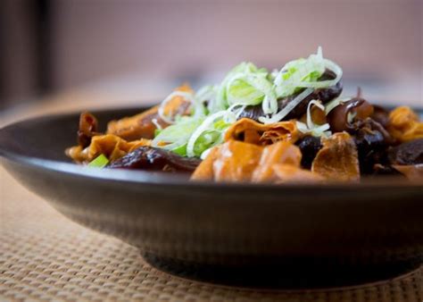 Braised Bean Curd Skin With Mushrooms Recipe Recipe Bean Curd Bean