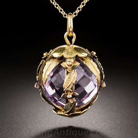 Amethyst Orb Pendant