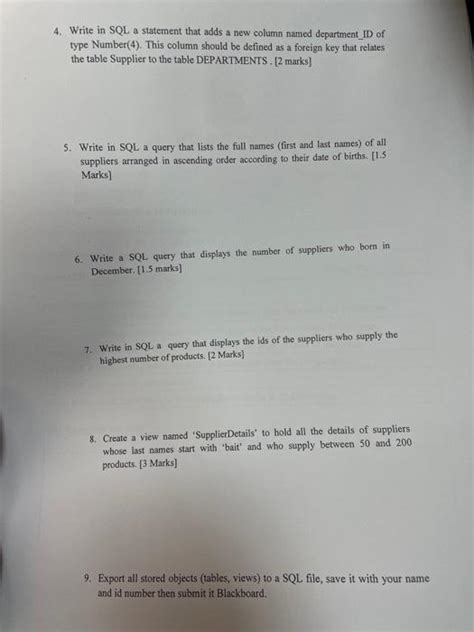 Solved 1 Open Sql Developer And Create A New Connection To