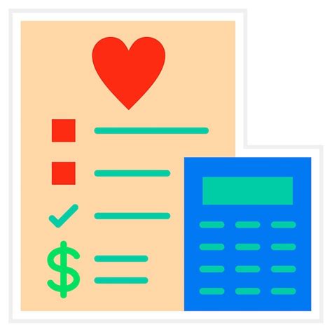 Premium Vector Wedding Cost Icon