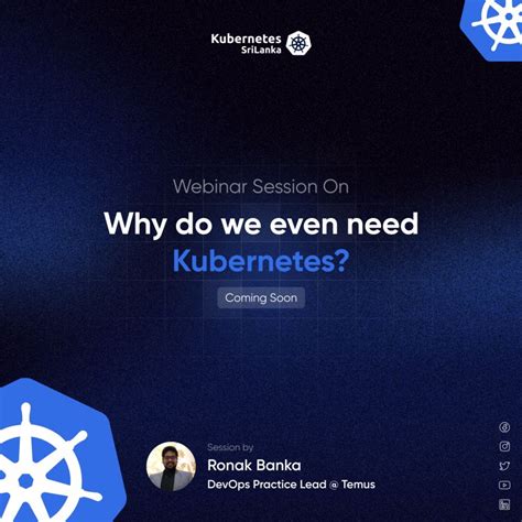 Kubernetes Sri Lanka On Linkedin Kubernetes Devops K8ssrilanka