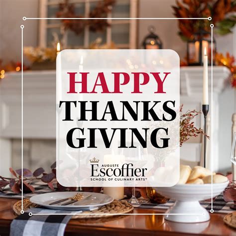 Auguste Escoffier School Of Culinary Arts On Twitter With Heartfelt