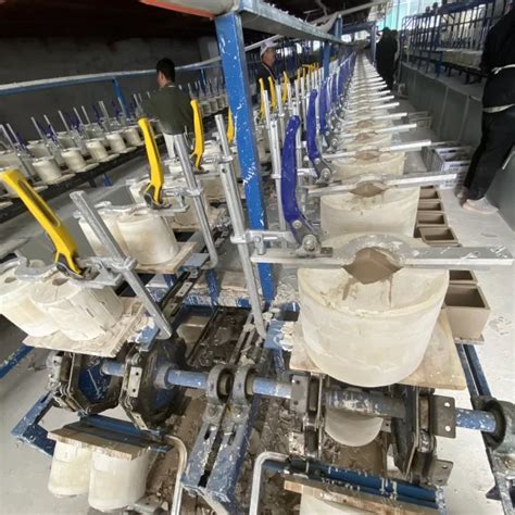 Automated Slip Casting Machine For Ceramic Forming