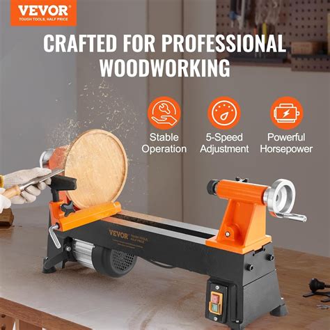 VEVOR Benchtop Wood Lathe Review Toolsgrabber