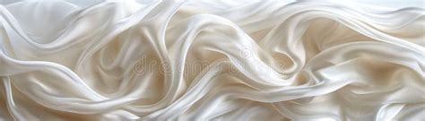 Soft Flowing White Fabric With Subtle Texture Stock Illustration Illustration Of Stylish