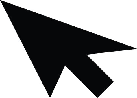 Mouse Cursor Cursor Icon Click Arrow Vector And Websites Isolated On