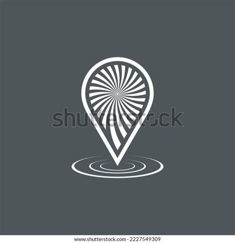 Map Pin Pointer Route Gps Location Stock Vector Royalty Free 2227549309 Shutterstock