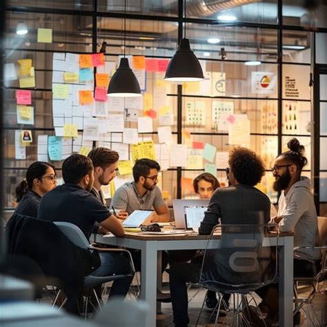 Free Team Brainstorming Session Image Download At Stockcake