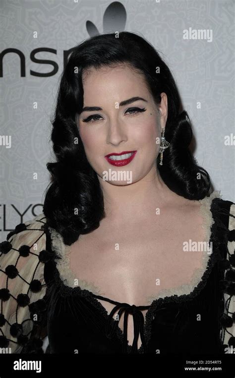 Diva Von Teese At 3rd Annual Art Of Elysium Heaven Charity Gala In