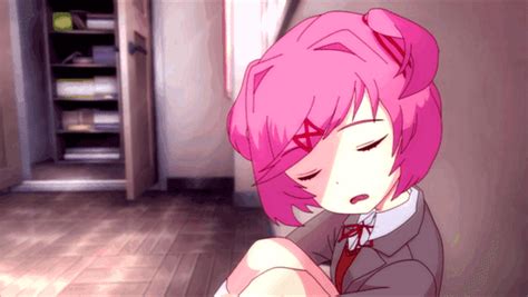 Sleeping Natsuki  With A Surprise Rddlc