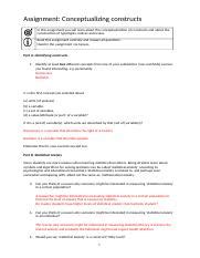 Unit 5 Assignment Without Answers Docx Assignment Conceptualizing