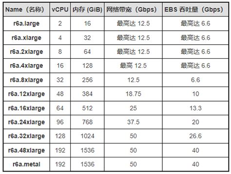 Amazon Ec2 全新 Amazon Ec2 R6a 实例由第三代 Amd Epyc 处理器提供支持，适用于内存密集型工作负载