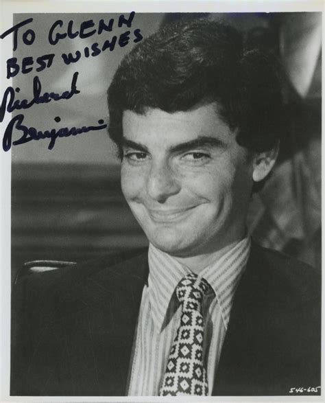 Richard Benjamin Signed Photo