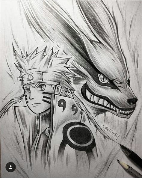 Naruto Desenho Fanart Fanart2 0 Kurama Modo Kurama Modo